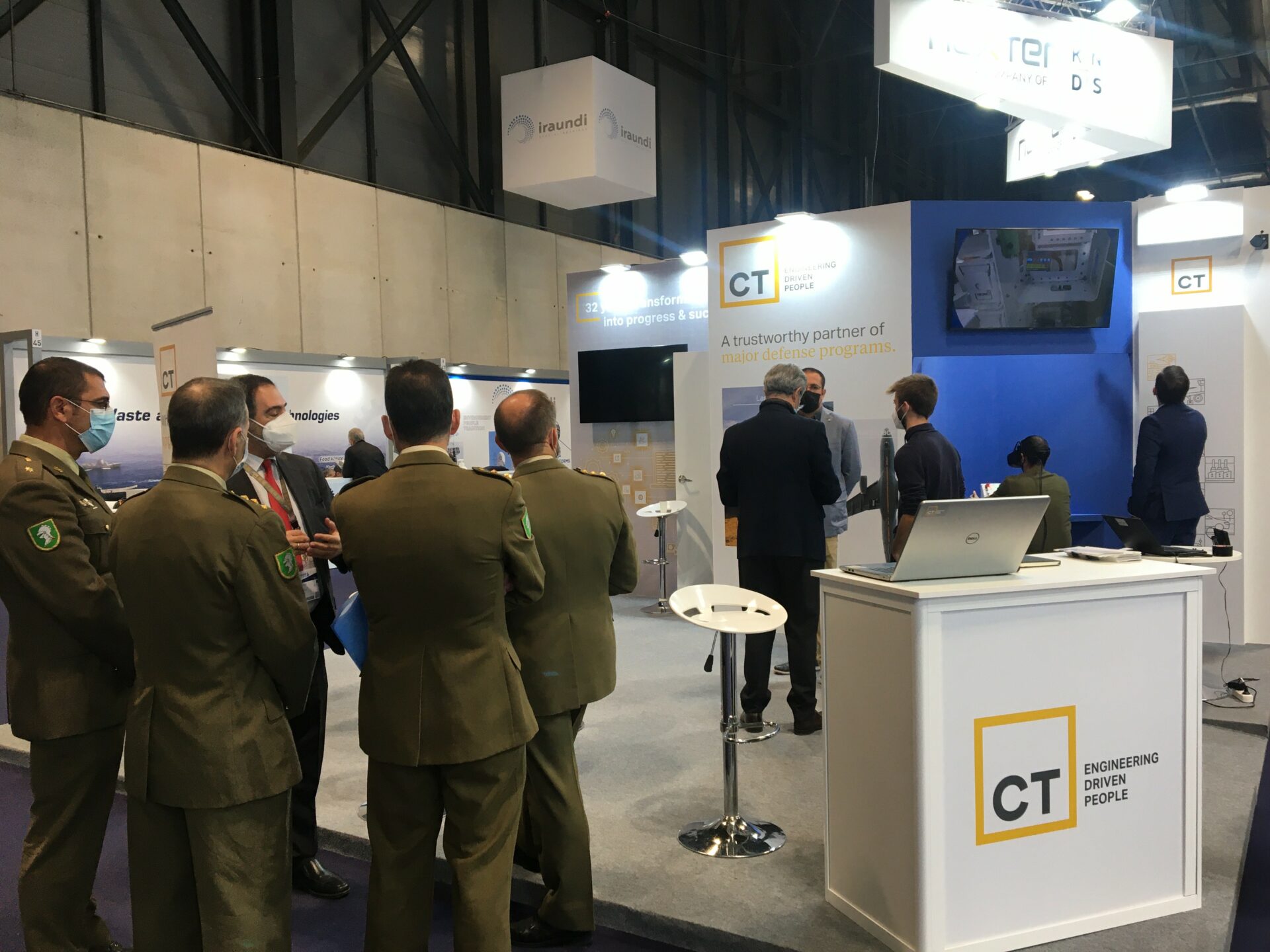 CT presents its development for meetings with mixed reality at FEINDEF ...