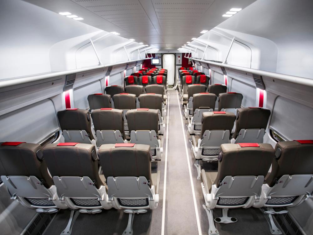 Engineering and interior design for the world’s lightest high-speed ...