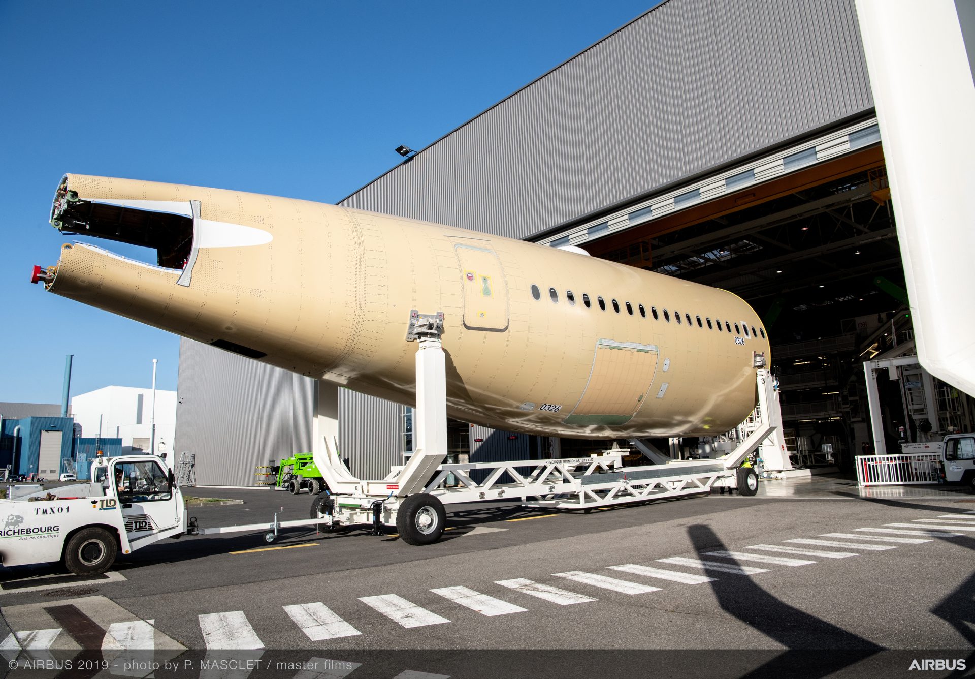 We perform high value-added activities for the A350 XWB S-19, achieving ...